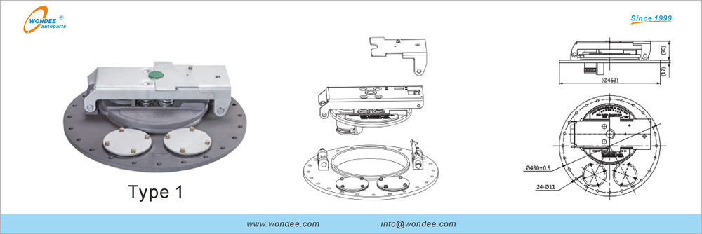 16 Inch 20 Inch Flanged Aluminum Alloy Steel Petroleum Manhole Cover ...