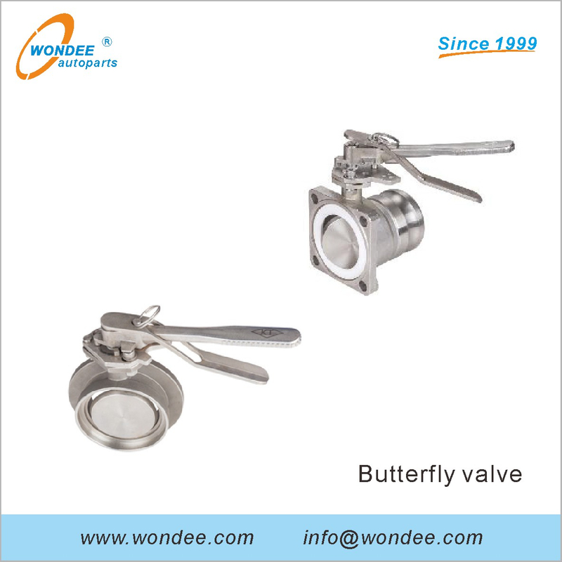 Stainless Steel Butterfly Valve for Fuel Tanker Truck Parts - Buy ...