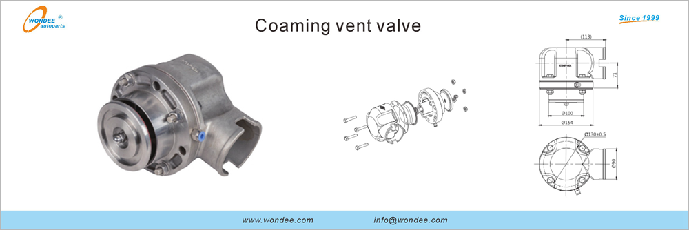 Coaming Vent Valve for Fuel Tanker Truck Parts - Buy Coaming vent valve ...