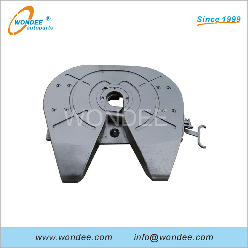 2/3.5 Inch 50/90# Casting Fifth Wheel for Heavy Duty Trucks, Tractors ...
