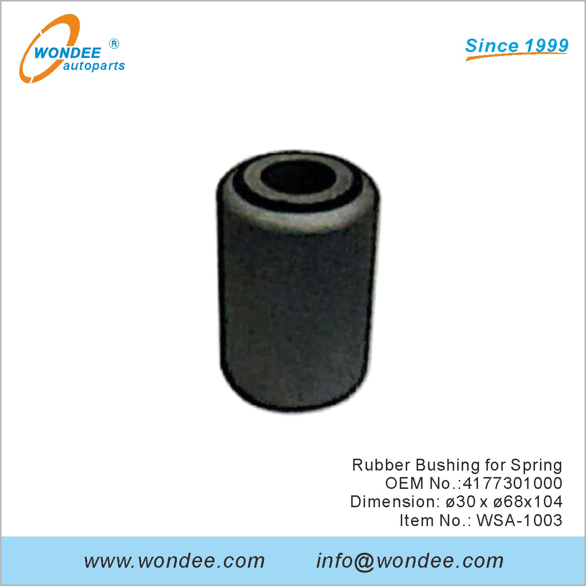 SAF Type Rubber Bushing, Hub Cap, Repair Kits, Spherical Bearing ...