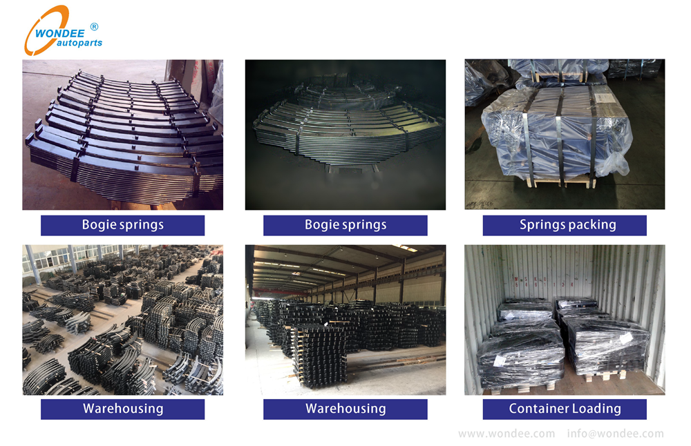 24T 28T 32T Bogie leaf springs for heavy duty semi trailers and trucks ...