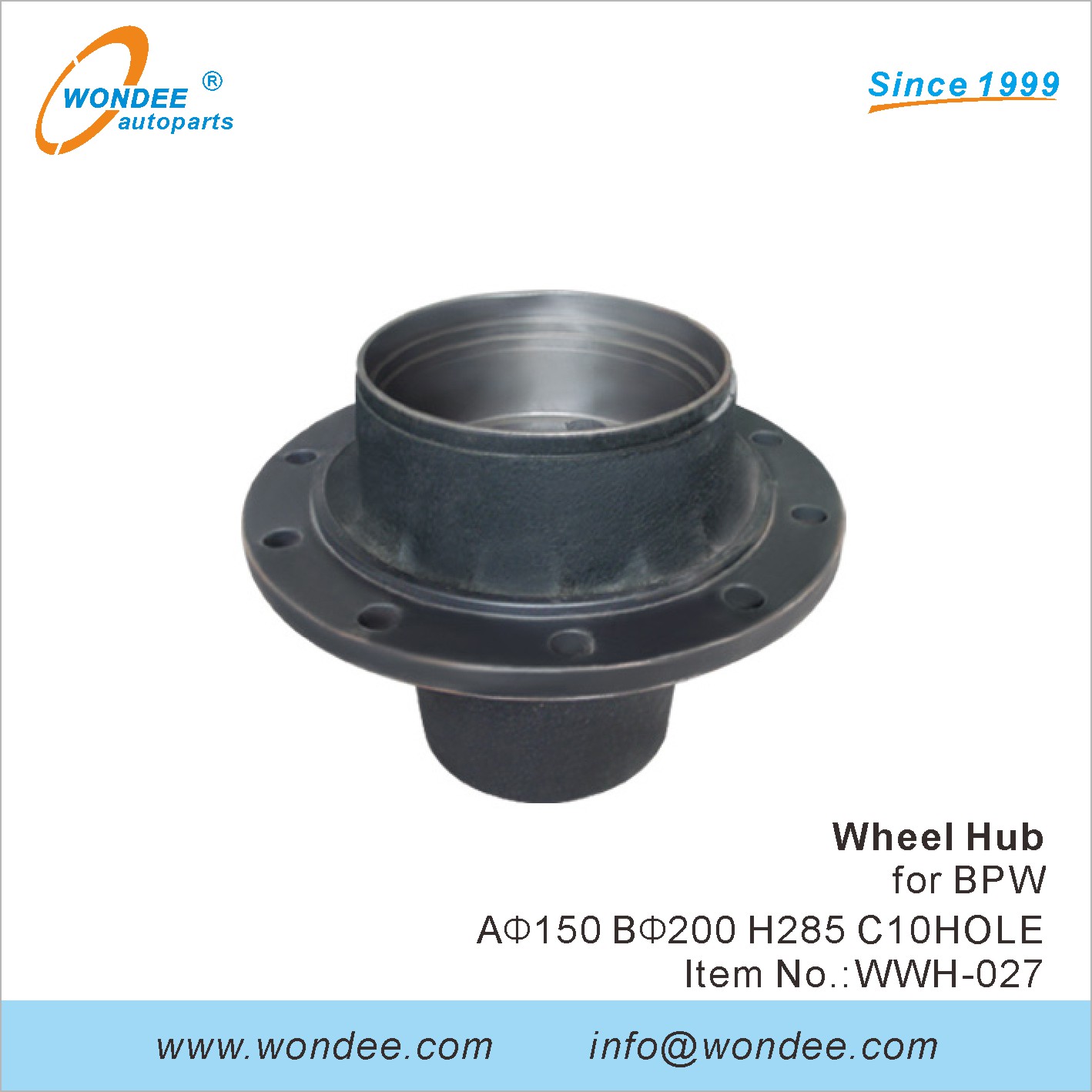 Wheel Hub for Heavy Duty Trucks and Trailers - Buy Wheel Hub, casting ...