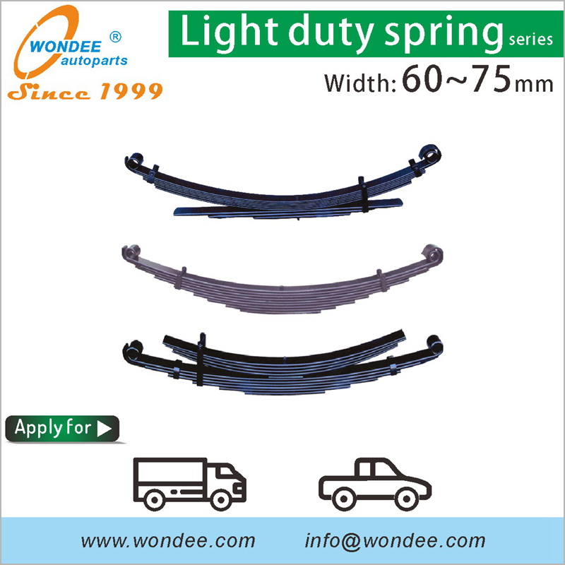 light duty Leaf Spring series for trailer and truck - Buy light duty ...