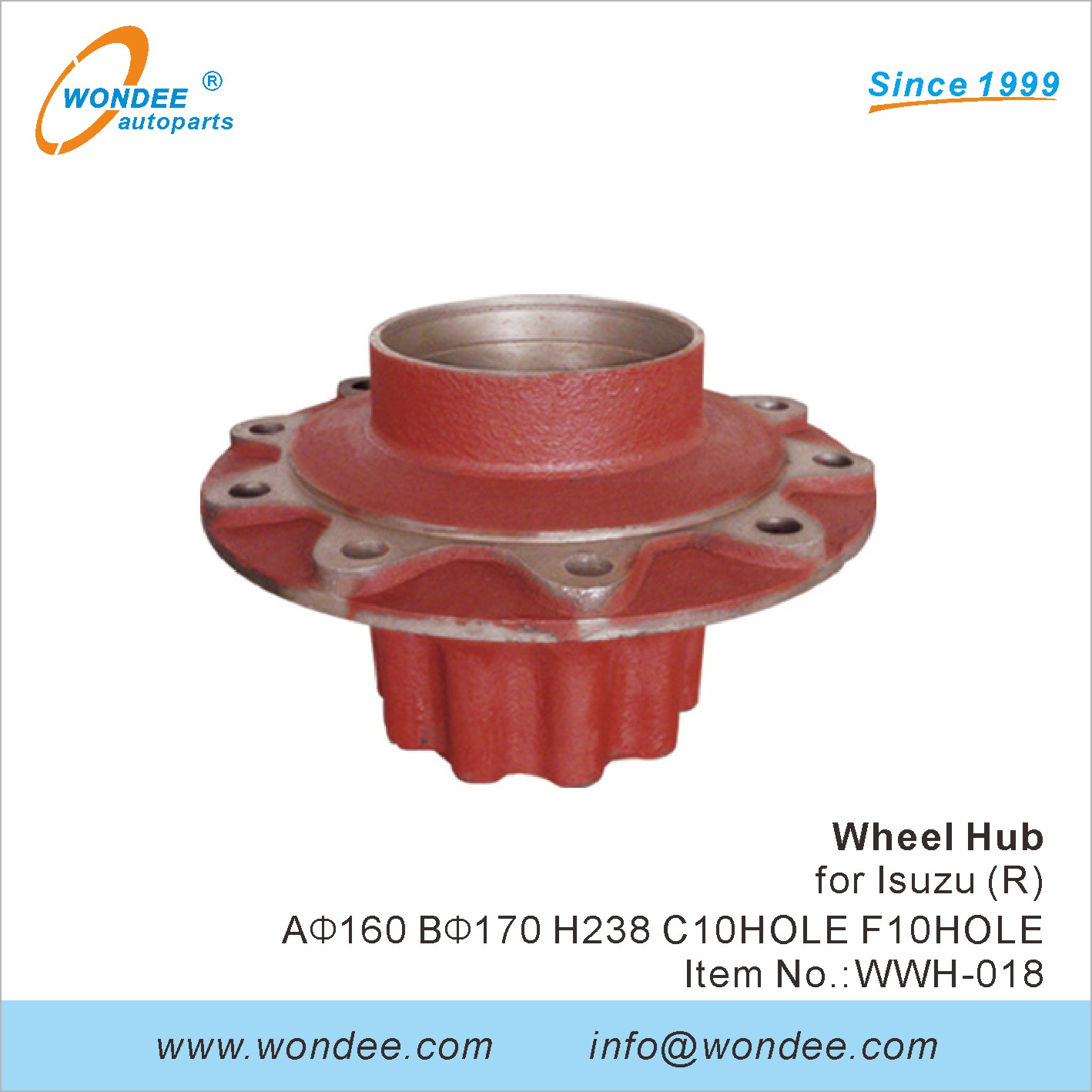 Wheel Hub for Heavy Duty Trucks and Trailers - Buy Wheel Hub, casting ...